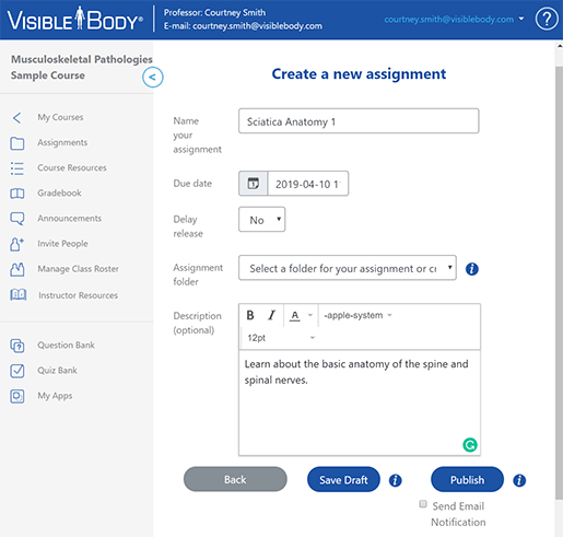 How to Integrate Anatomy and Pathology Content Using Courseware