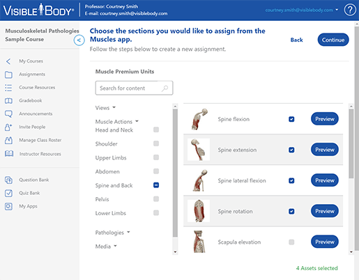 How to Integrate Anatomy and Pathology Content Using Courseware