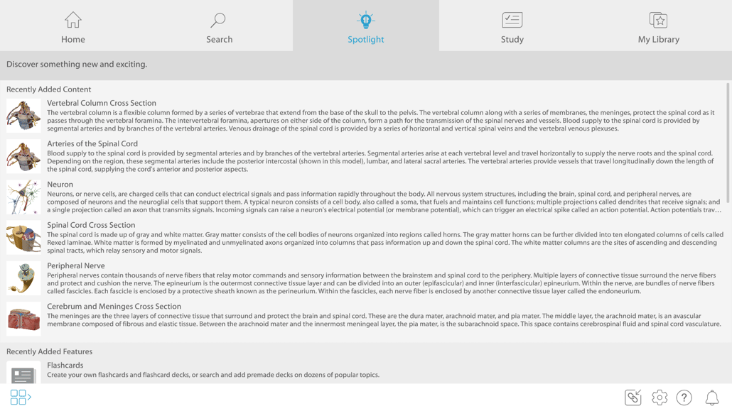 Have You Seen Visible Body Suite’s New Menu?